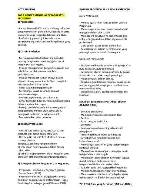 Kod etika profesion keguruan | PPTX