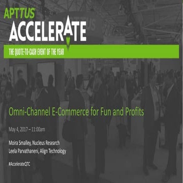 Omni-Channel E-Commerce for Fun and Profits | PPT