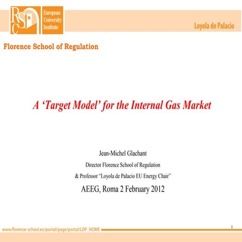 Gas Target Model (in EN) | PPT