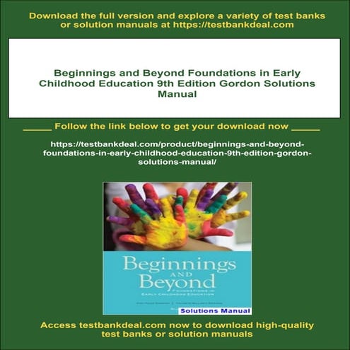 Beginnings and Beyond Foundations in Early Childhood Education 9th ...
