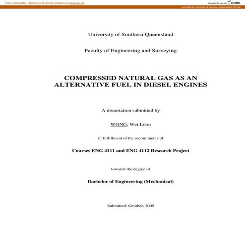 Use of natural gas as fuel in mines | PDF