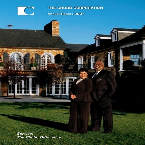 chubb Annual Report 2007 | PDF