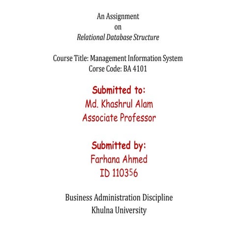 mis | PPTX | Databases | Computer Software and Applications