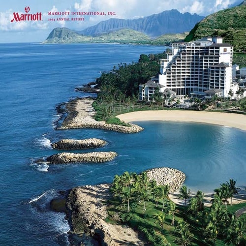 marriott international 2004 Annual Report | PDF