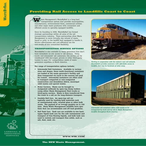 waste management Waste By Rail | PDF