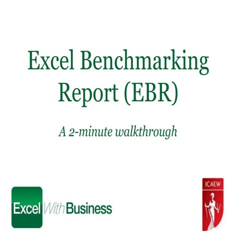 Excel Benchmarking Report - Preview | PPTX