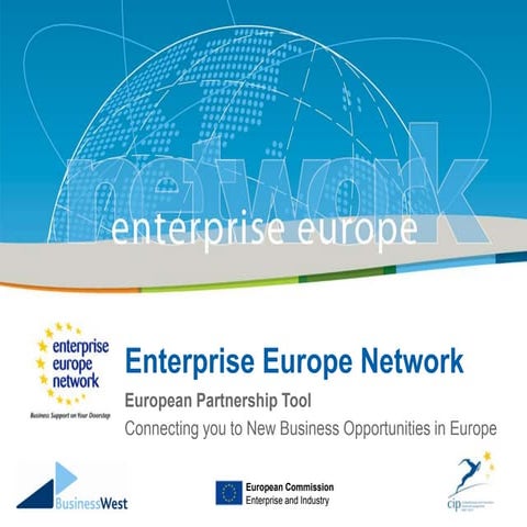 Enterprise Europe Network - Partnership Tool | PPT