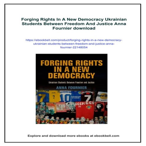 Forging Rights In A New Democracy Ukrainian Students Between Freedom ...