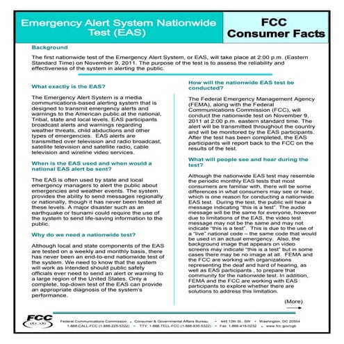 A Guide To The Emergency Alert System (EAS) And Wireless Emergency ...
