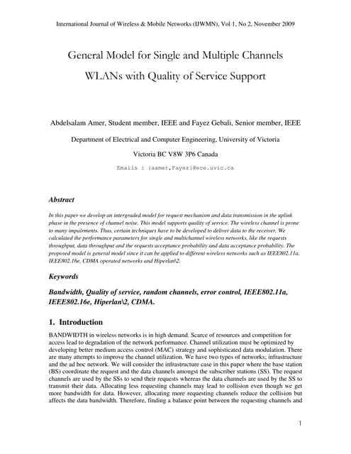 Quality Of Service Adaptive Modulation And Coding Scheme For Ieee 802 11ac