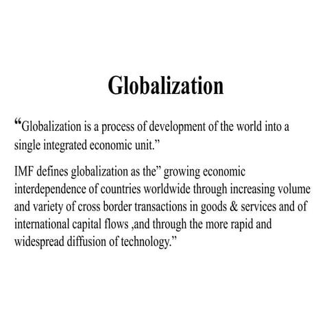 111.ppt detail information about globalisation | PPT