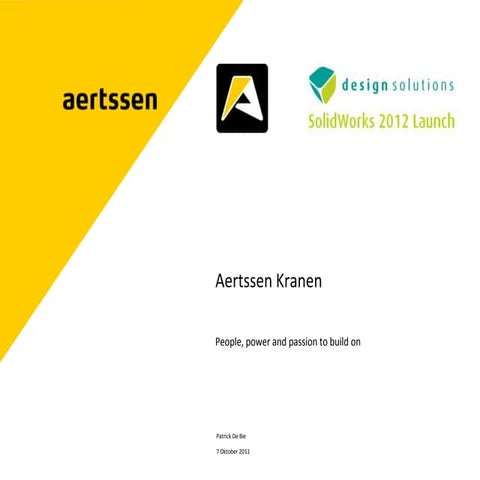 111007 Design Solutions meets Engineering Aertssen Kranen NV | PPT