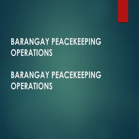 BRGY. 6 RESOLUTION NO. 30 Series of 2019 BARANGAY PEACE AND ORDER ...