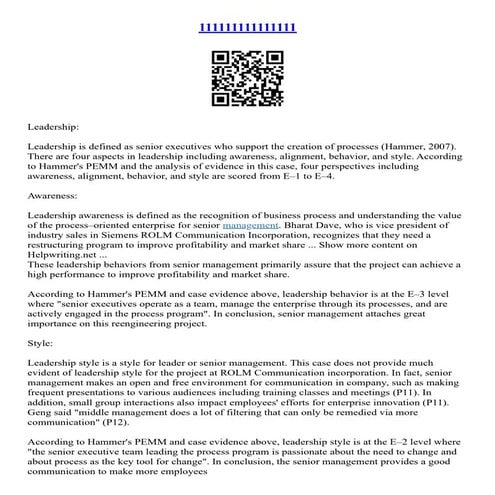 111111111111111 | PDF | Logistics | Business