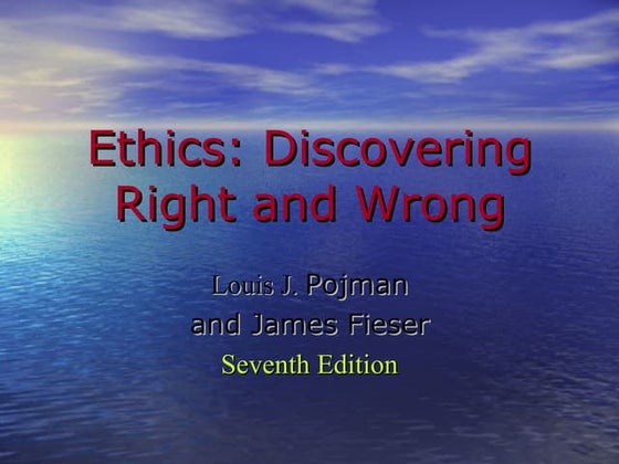 Ethics- Chapter 2 moral agent of morality | PPTX