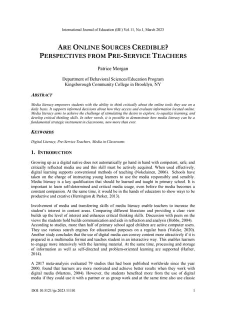 15 Strategies For Identifying Credible Sources For Students | Future ...