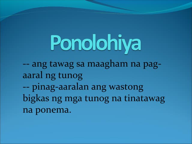 4 na uri ng diin | PPTX