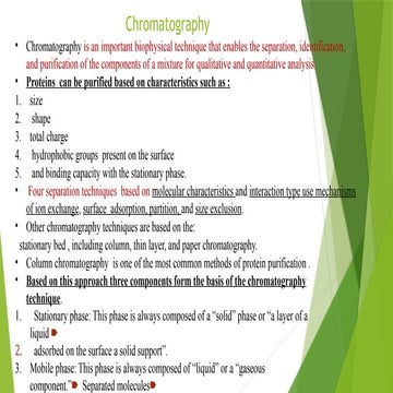 Chromatography parameters | PPTX