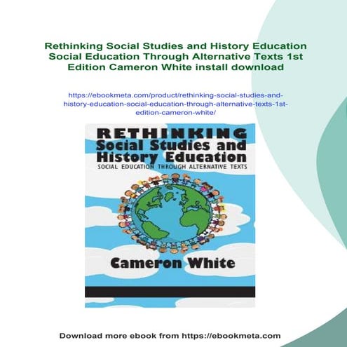 Rethinking Social Studies and History Education Social Education ...