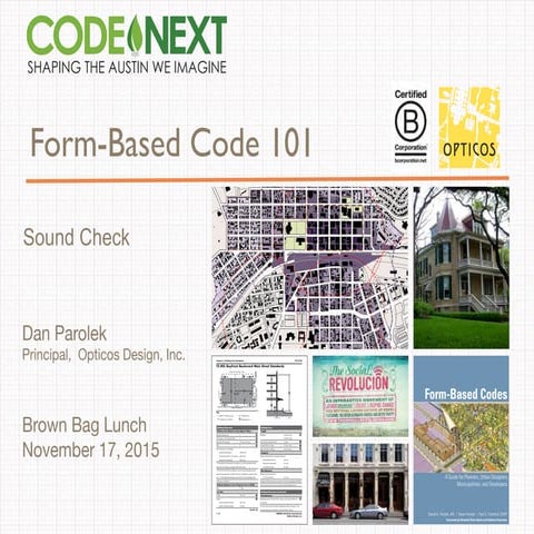 Form Based Code 101 | PDF