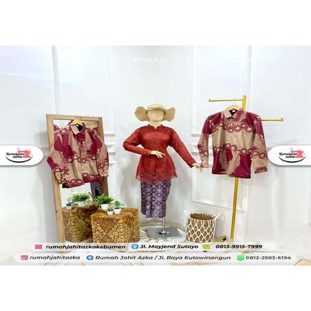 Jahit Sarimbit Kebaya Batik by Rumah Jahit | PDF