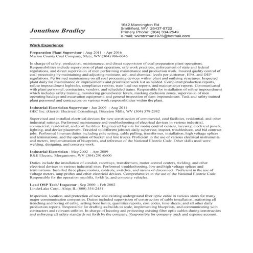 Ed's Resume June 2016 | PDF