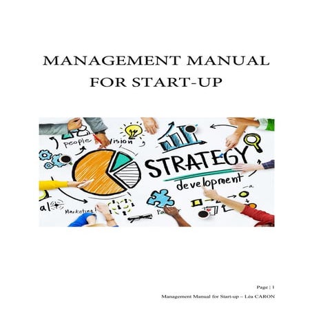 MANAGEMENT MANUAL FOR START | PDF