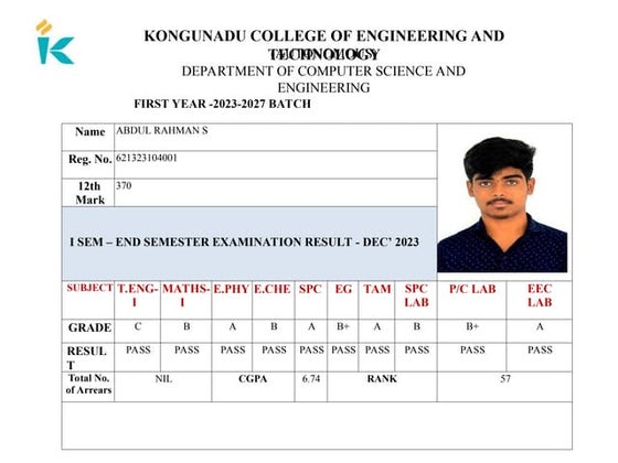PPT PTM-SAMPLE computer science engineering | PPT