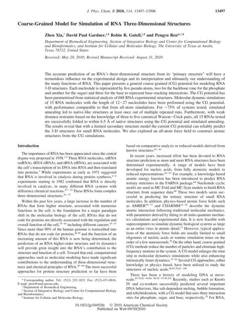 An Assignment Walk Through 3D NMR Spectrum | PDF | Chemistry | Science
