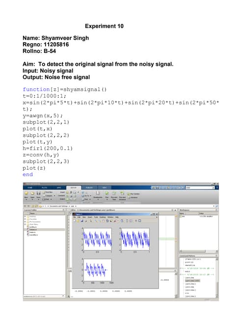 Circular Convolution Using Dft Matlab Code 