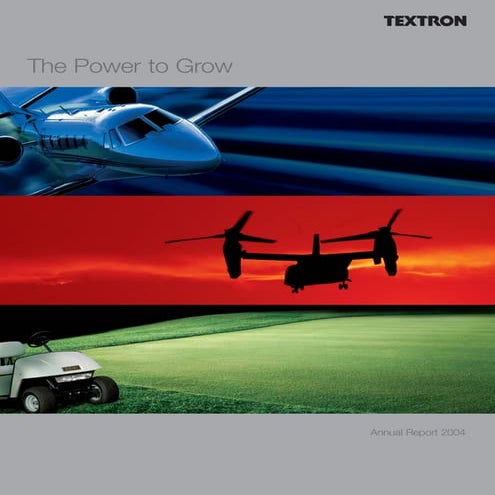 textron annual report 2004 | PDF