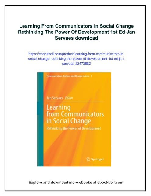 Development Support Communication | PDF