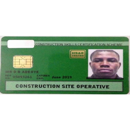 CSCS Card 1 | PDF