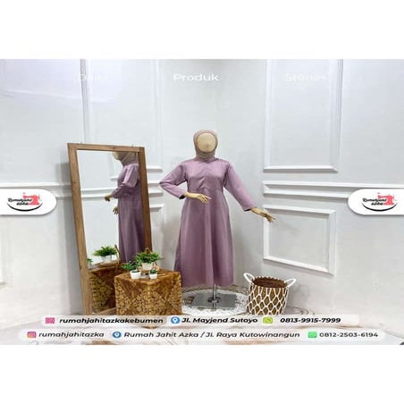 Model Tunik Basic Motif Batik Rumah Jahit Azka | PDF