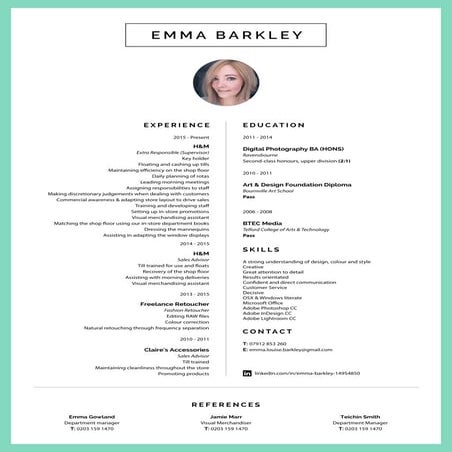 EMMA CV | PDF