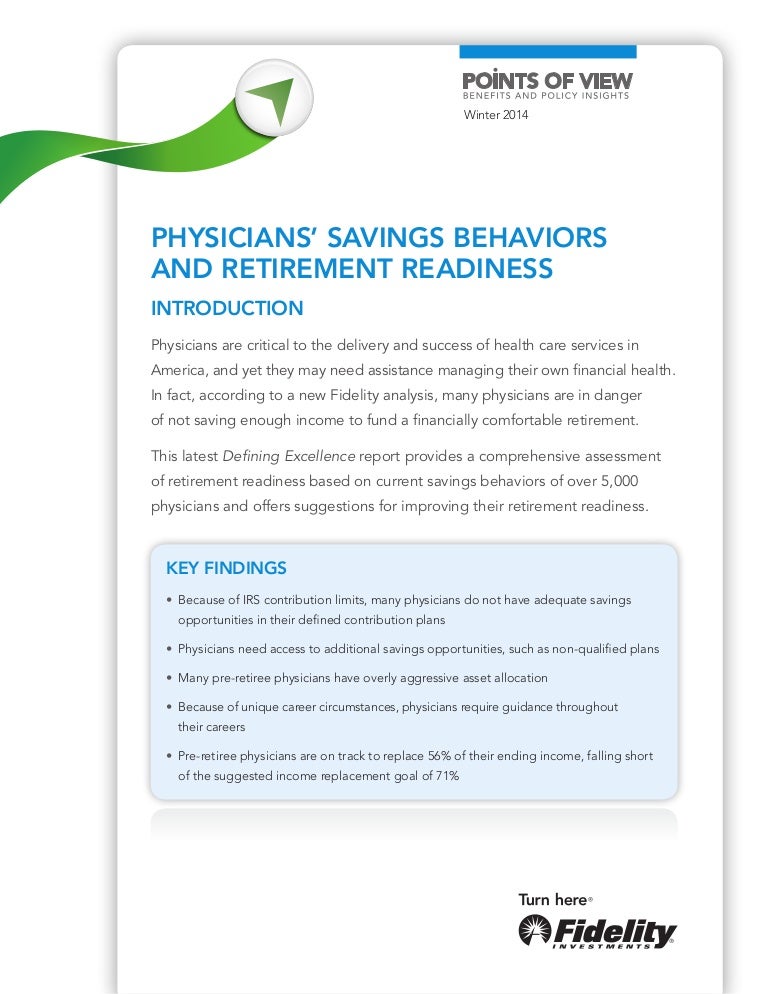 Physician Savings and Retirement Readiness in Critical Condition