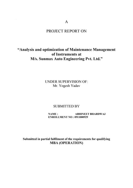 Certificate of MBA Final Project | PDF | Education