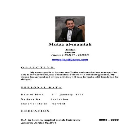 Mark Taylor CV | DOCX