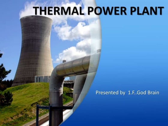 Gas turbine power plant | PPTX