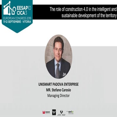 "The Role of construction 4.0 in the intelligent and sustainable development of the territory ...