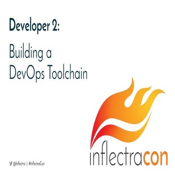 Developer 2 Building A Devops Toolchain Pptx Cloud Computing