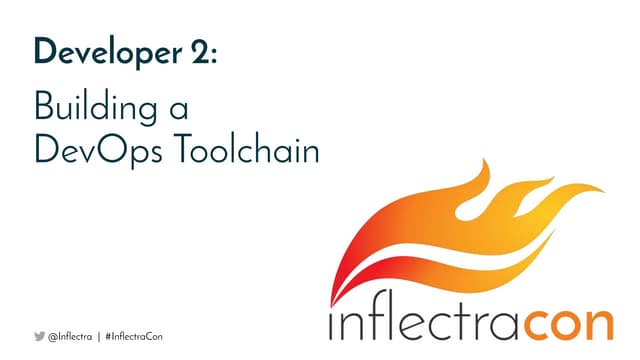 Developer 2 Building A Devops Toolchain Pptx Cloud Computing