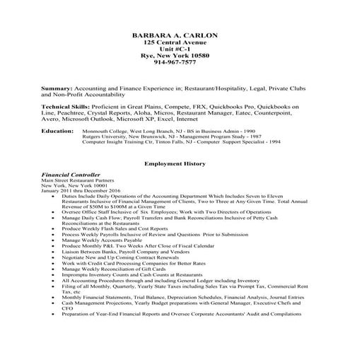 Barbara Carlon Resume.doc 072516 | DOC