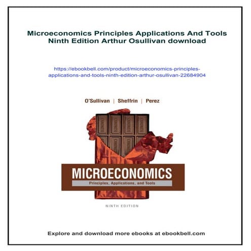 Microeconomics Principles Applications And Tools Ninth Edition Arthur ...