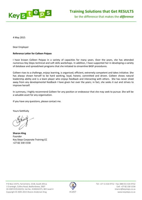 Testimonial Letter | PDF | Real Estate Industry | Industries