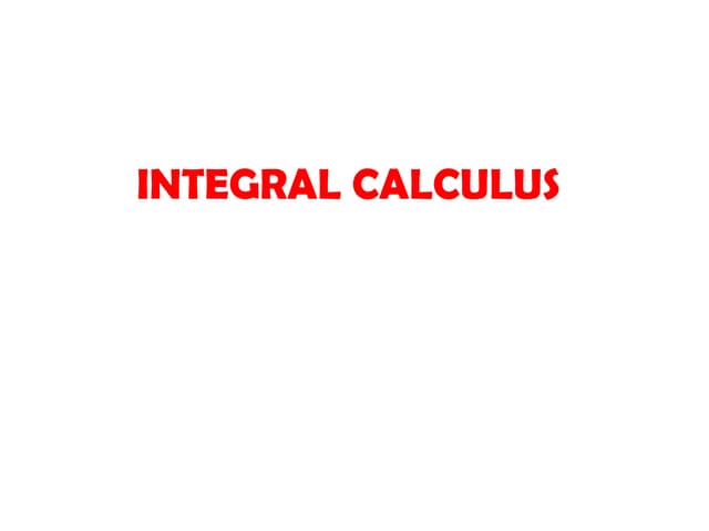 Integration by parts | PPTX