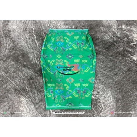 Jahit Custom Rok Songket by Rumah Jahit Azka | PDF