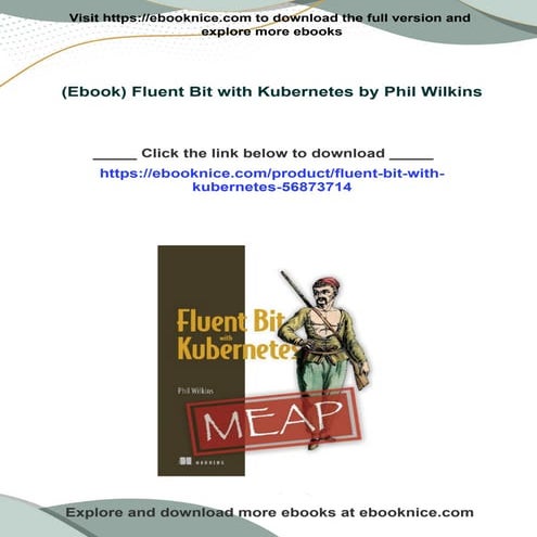 Full Download (Ebook) Fluent Bit with Kubernetes by Phil Wilkins PDF ...