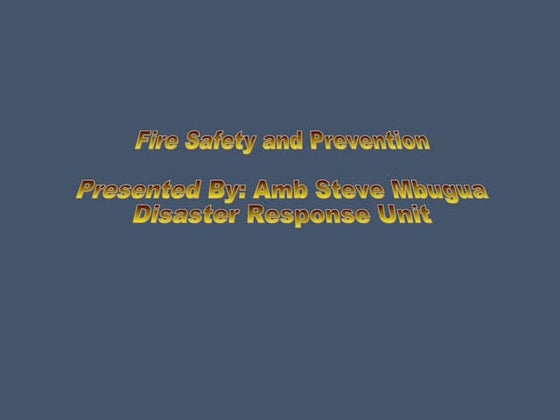 Fire prevention.ppt