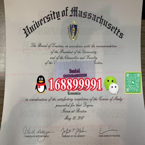 University of Massachusetts Boston degree offer diploma Transcript | PDF